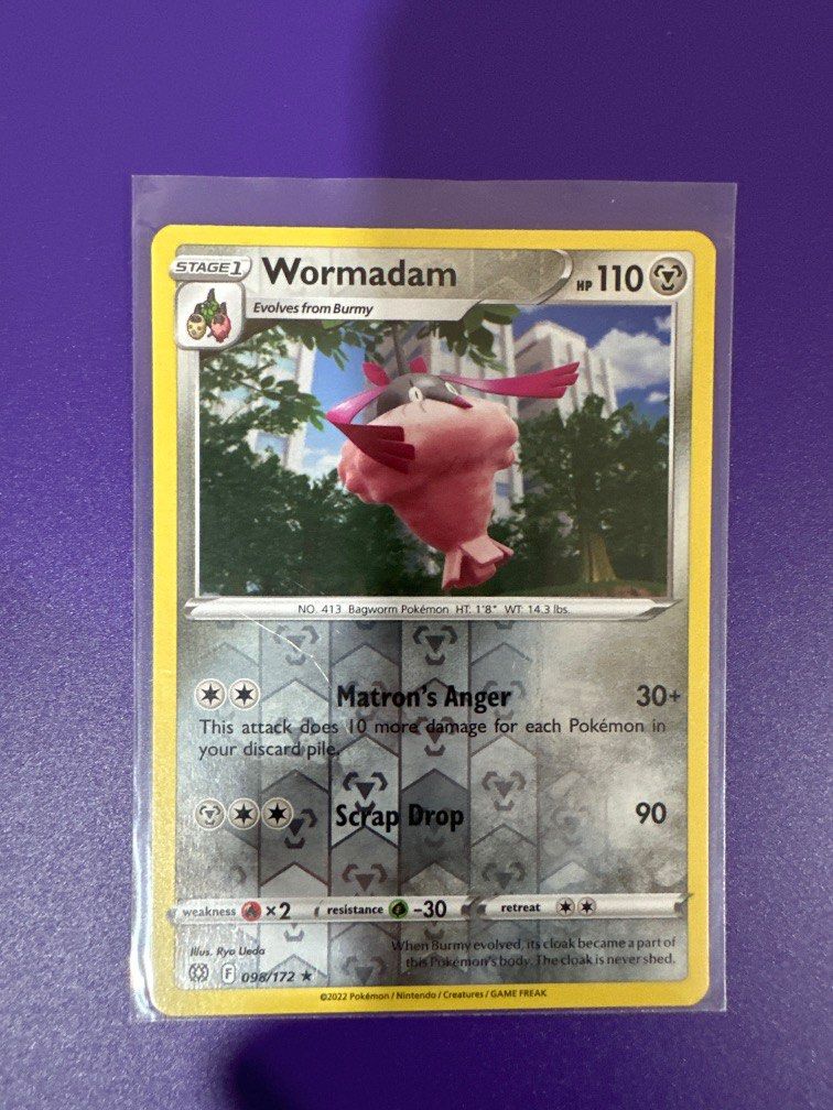 Pokemon card Wormadam, Hobbies & Toys, Memorabilia & Collectibles ...