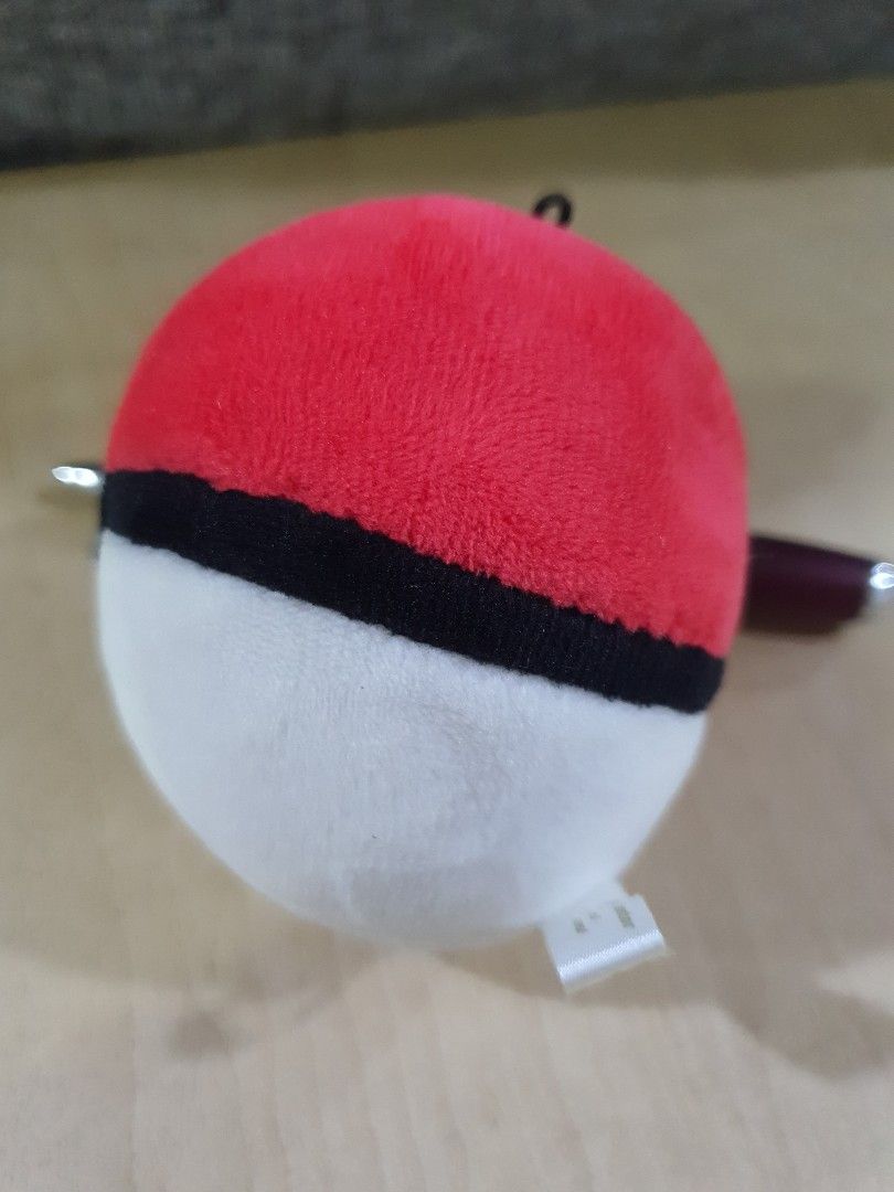 Pokemon Center Pokeball plush keychain 8cm, Hobbies & Toys, Toys ...