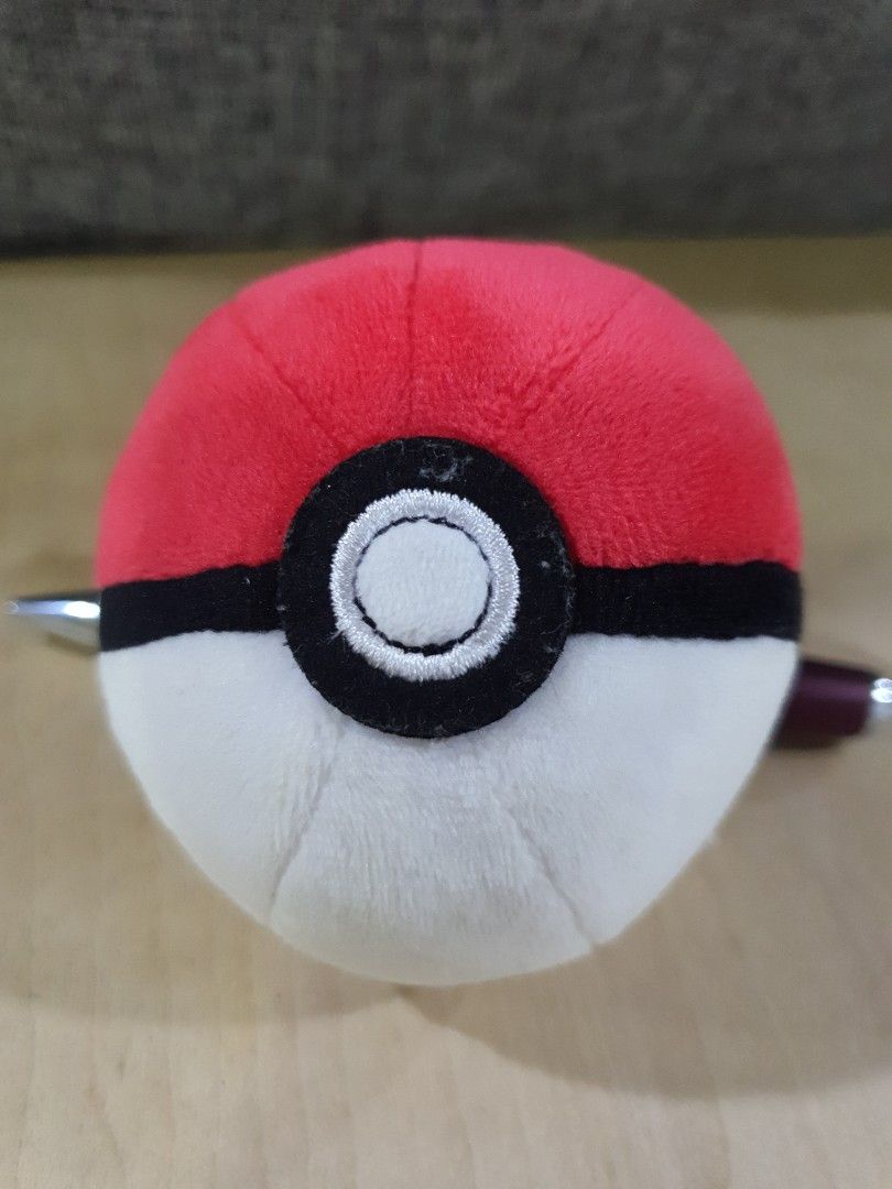 Pokemon Center Pokeball plush keychain 8cm, Hobbies & Toys, Toys ...
