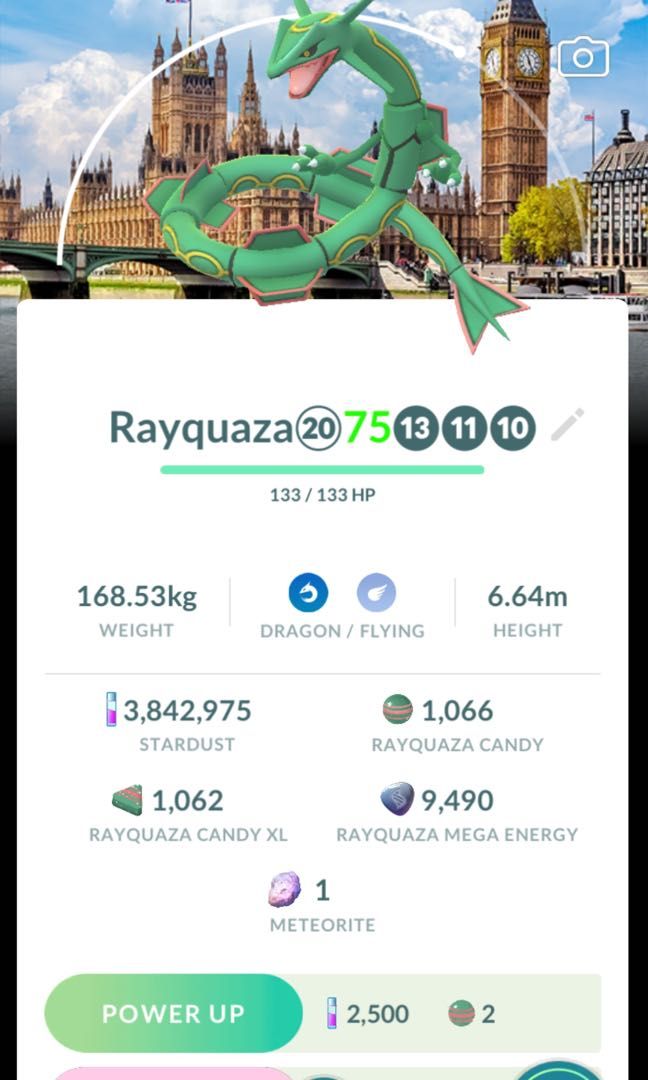 Pokemon go London go fest background rayquaza, Hobbies & Toys, Toys ...