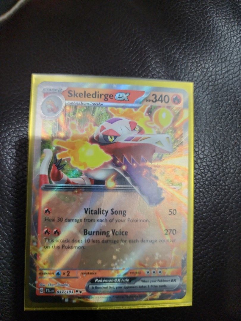 Pokemon Skeledirge ex, Hobbies & Toys, Toys & Games on Carousell