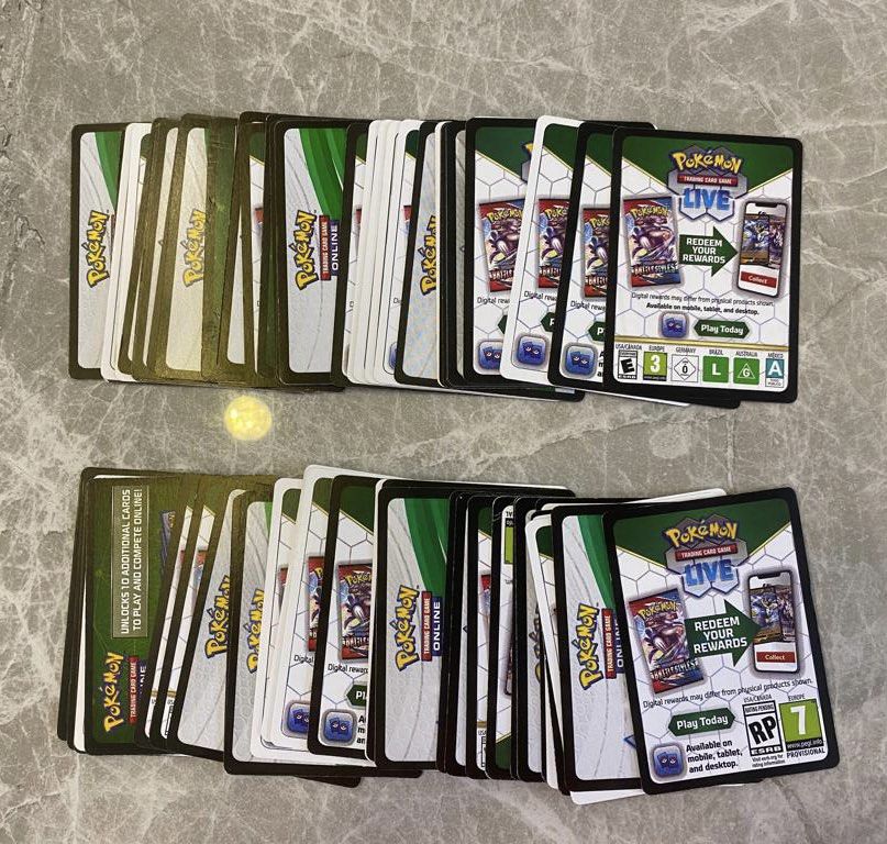 60++ Pokémon TCG assorted Code cards, Hobbies & Toys, Memorabilia ...