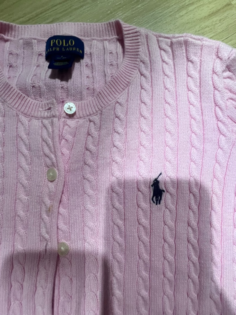 Polo Ralph Lauren Pink sweater on Carousell