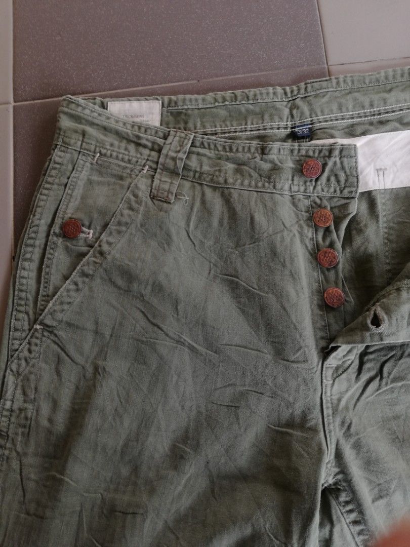 Polo RL carpenter military pants 13 star HBT, Men's Fashion, Bottoms, Trousers on Carousell