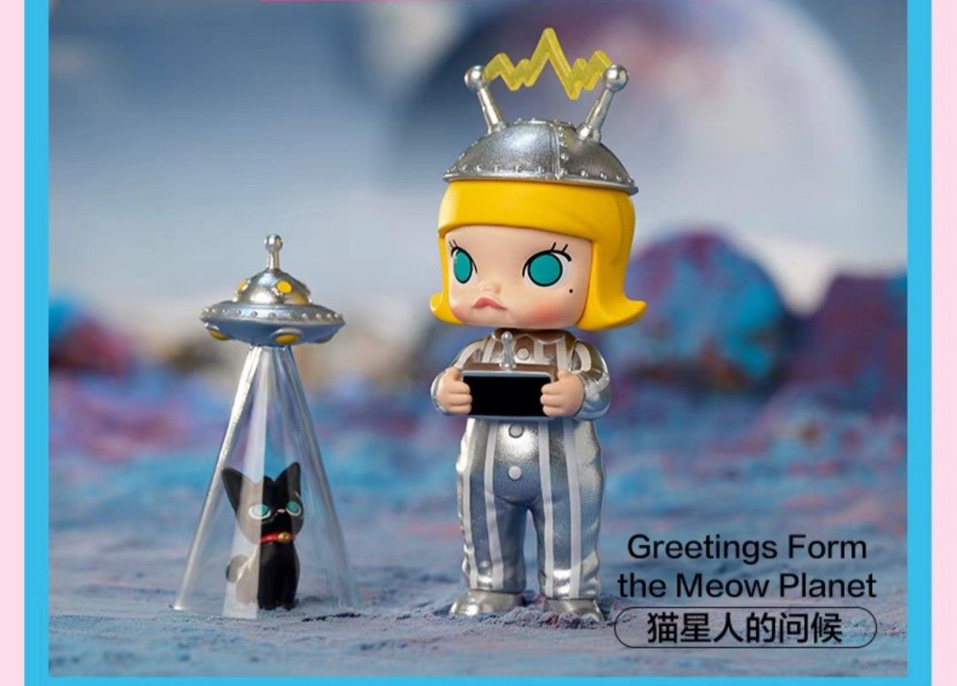 POPMART MOLLY A BORING DAY WITH MOLLY SECRET GREETINGS FROM THE MEOW ...