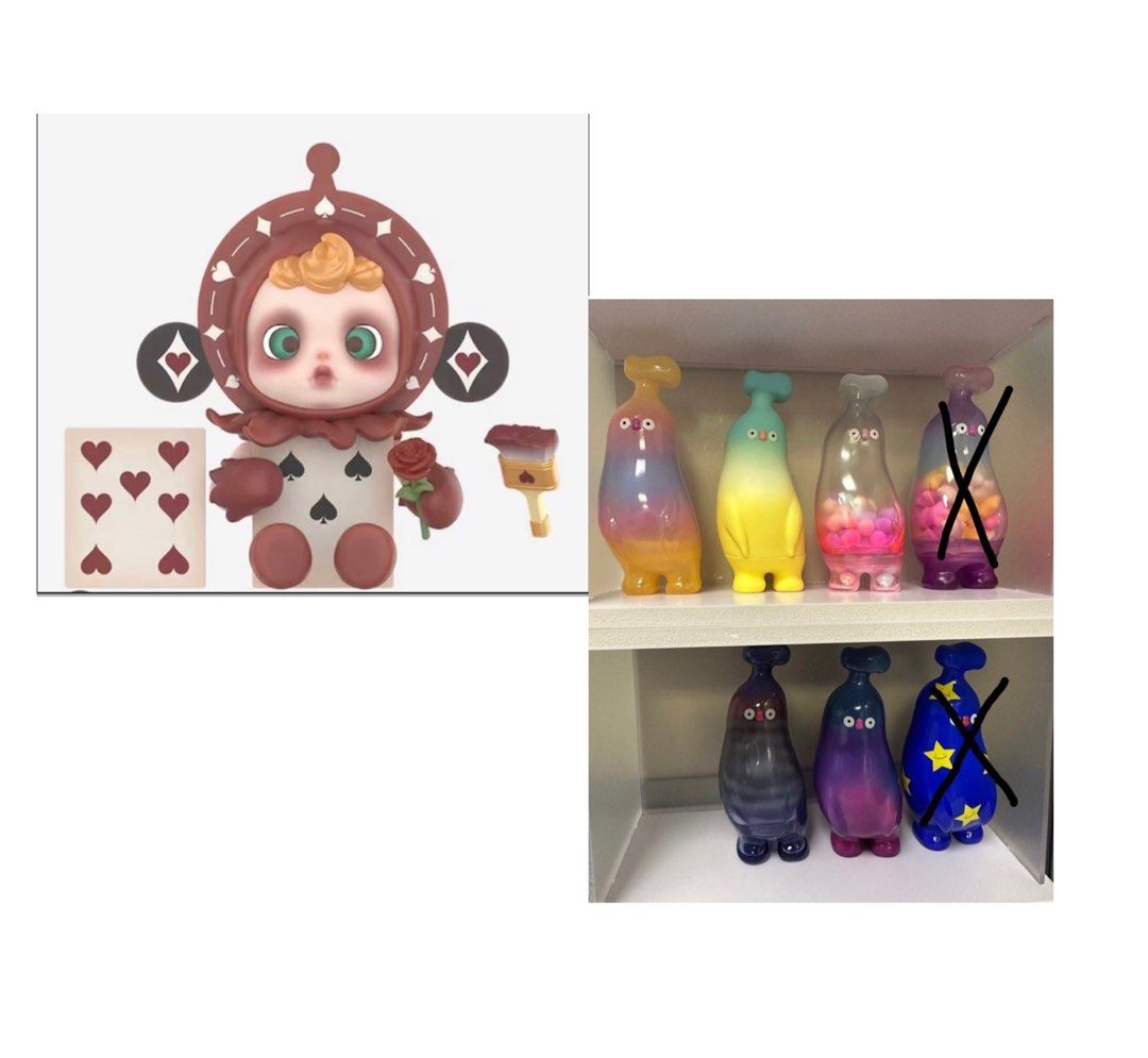 Popmart skullpanda + Flapjack, Hobbies & Toys, Toys & Games on Carousell