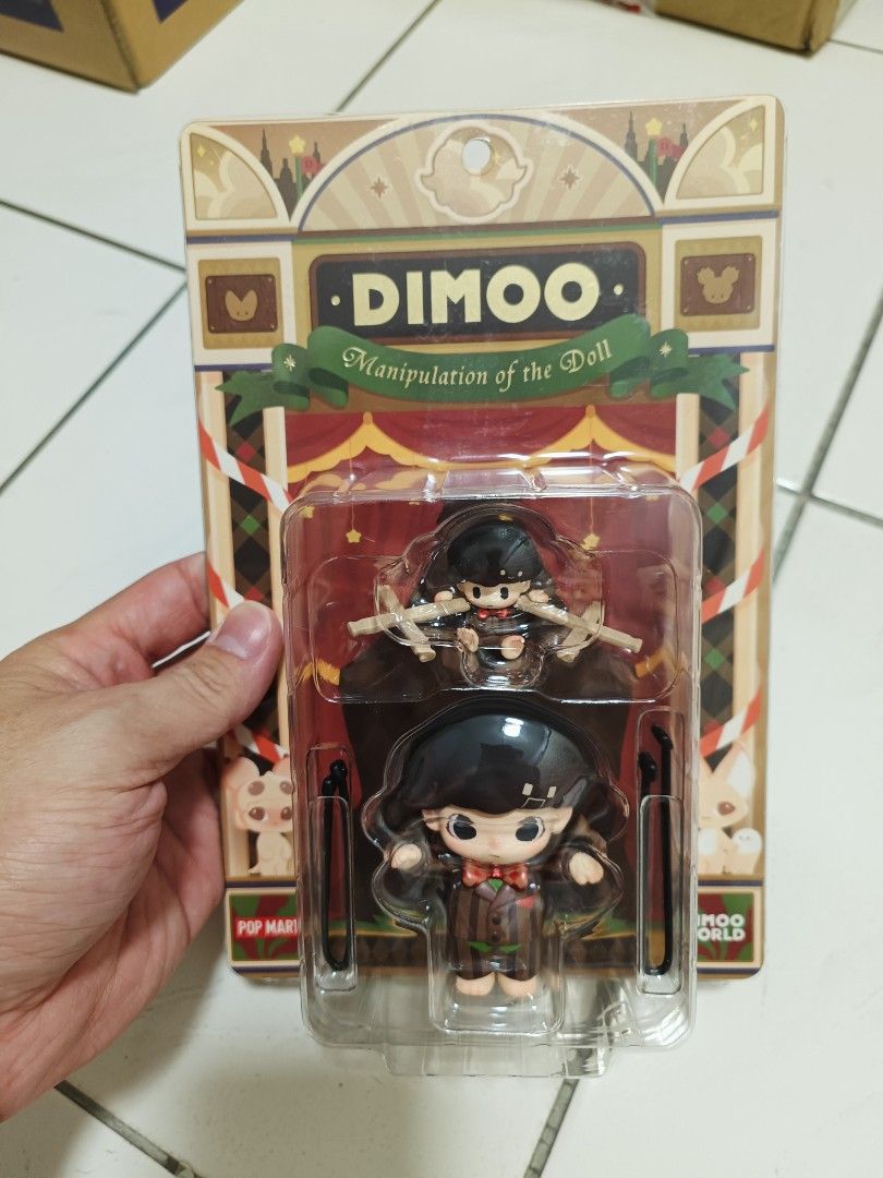 POPMART-DIMOO Manipulation of the Doll 泡泡玛特DIMOO操纵玩偶吊卡, Hobbies & Toys ...
