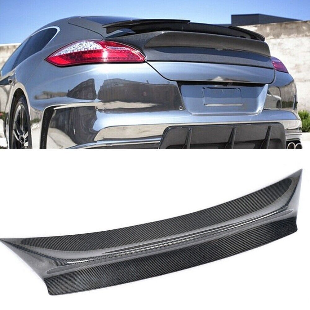 Porsche Panamera Rear duck tail spoiler - FRP, Car Accessories ...