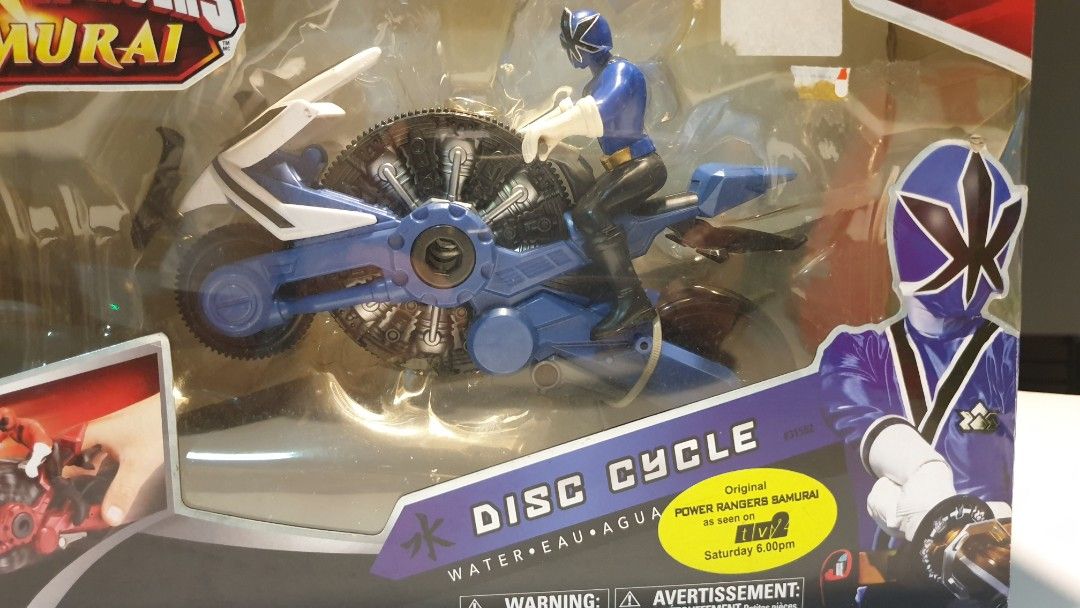 Power Rangers Samurai Disc Cycle, Hobbies & Toys, Toys & Games on Carousell