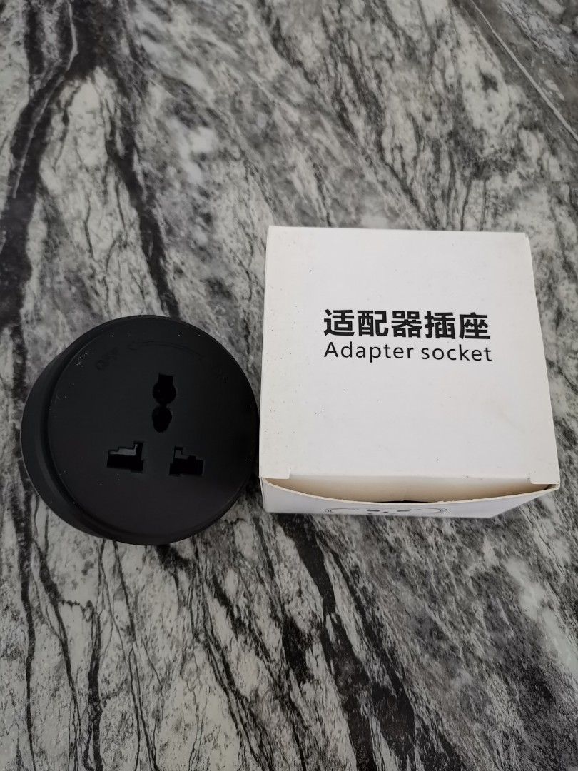 Power track adapter socket, TV & Home Appliances, Electrical, Adaptors ...