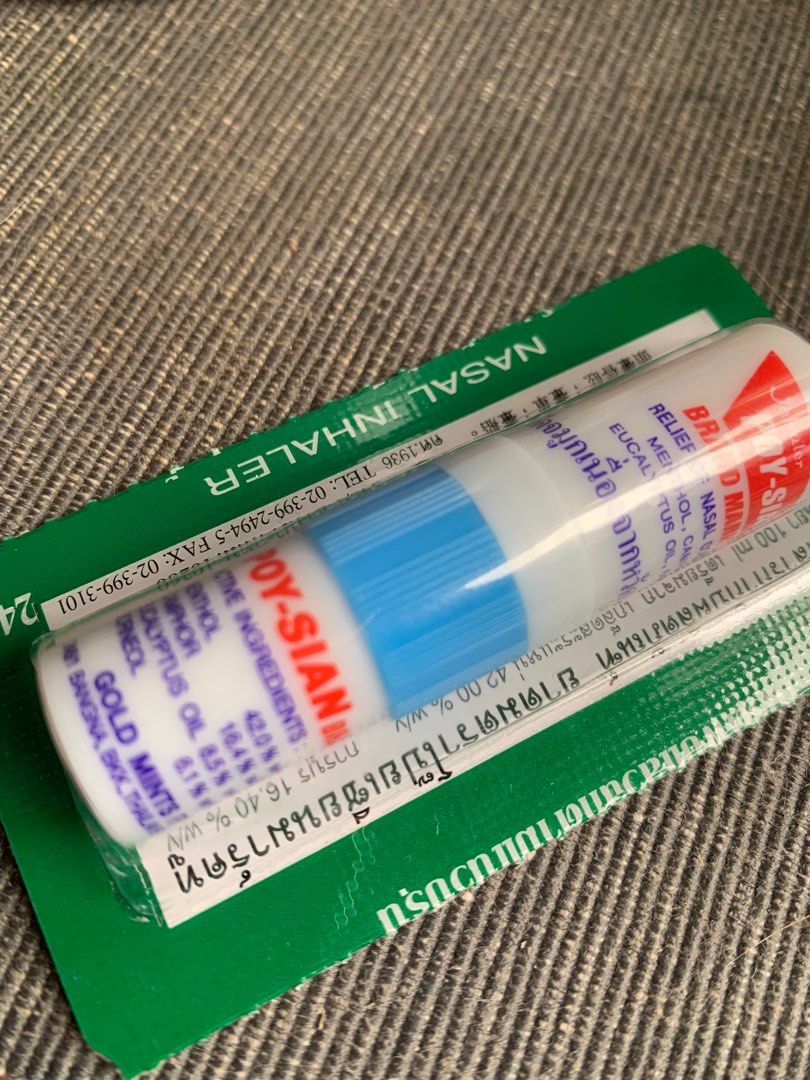 Poy-Sian Thailand / Thai nose inhaler - not Vicks vaporub , 美容＆化妝品, 健康及 ...
