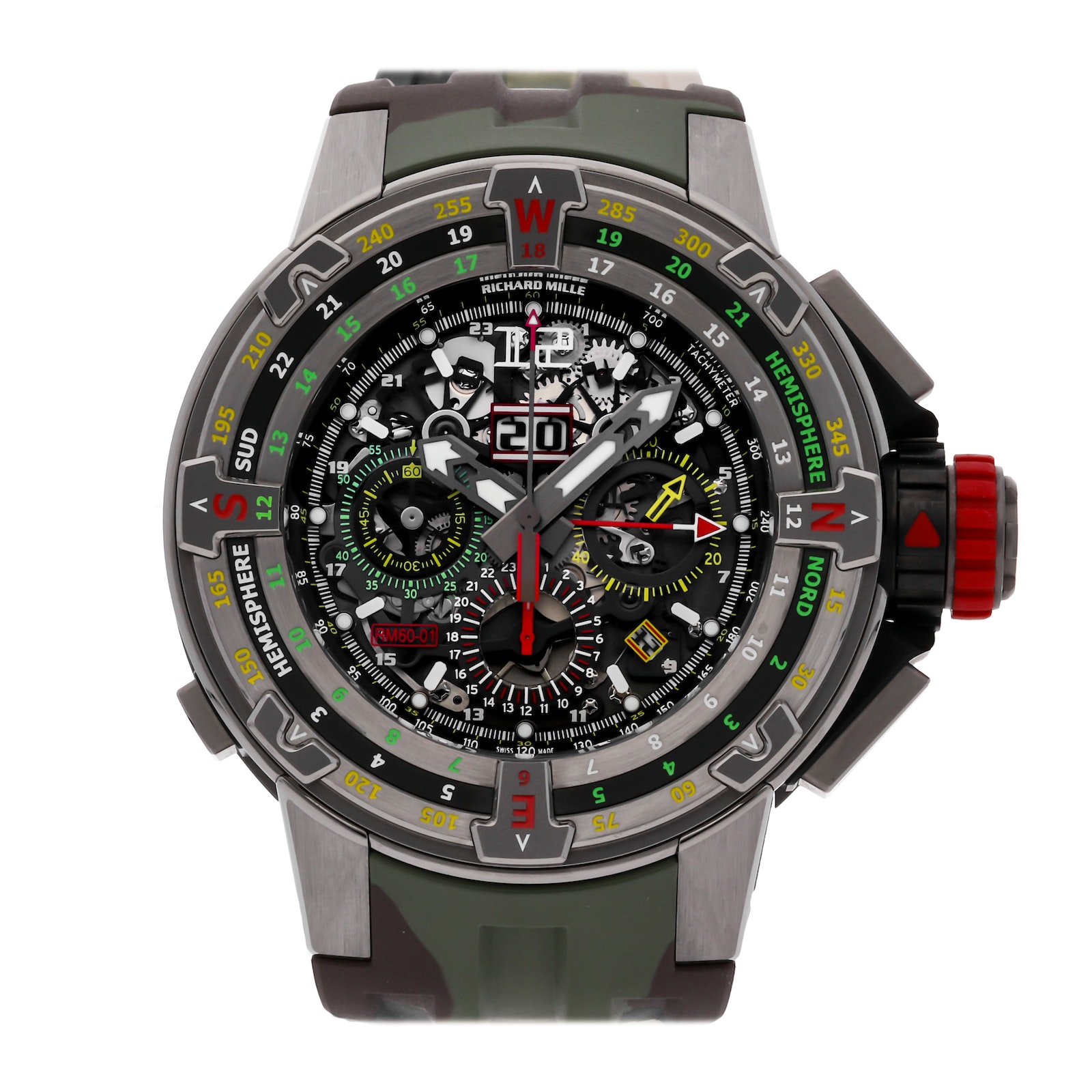 Pre-Owned Richard Mille RM60 Flyback Chronograph RM60-01, Luxury ...