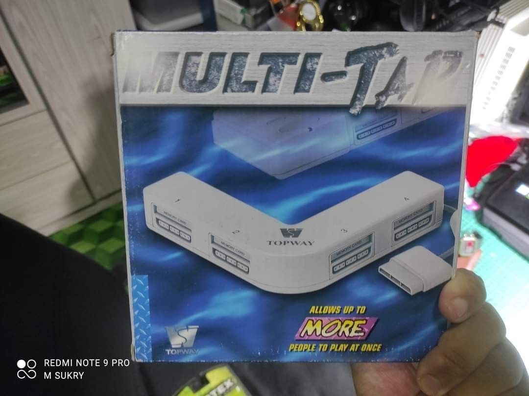 PS1 Topway Multitap, Video Gaming, Video Games, PlayStation on Carousell