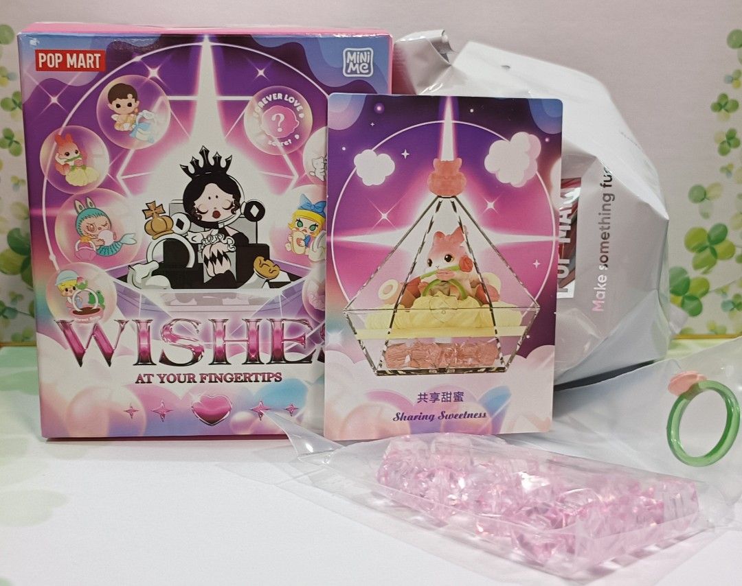 〖只售〗"Raby" PopMart 願指尖系列 Wishes @ Your Fingertips Series, 興趣及遊戲, 玩具 ...