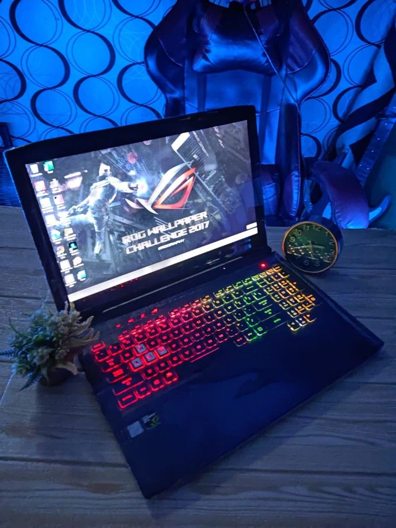 [RAM 32GB] Laptop Gaming Design Asus ROG STRIX Core i7-8750 RAM 32GB ...