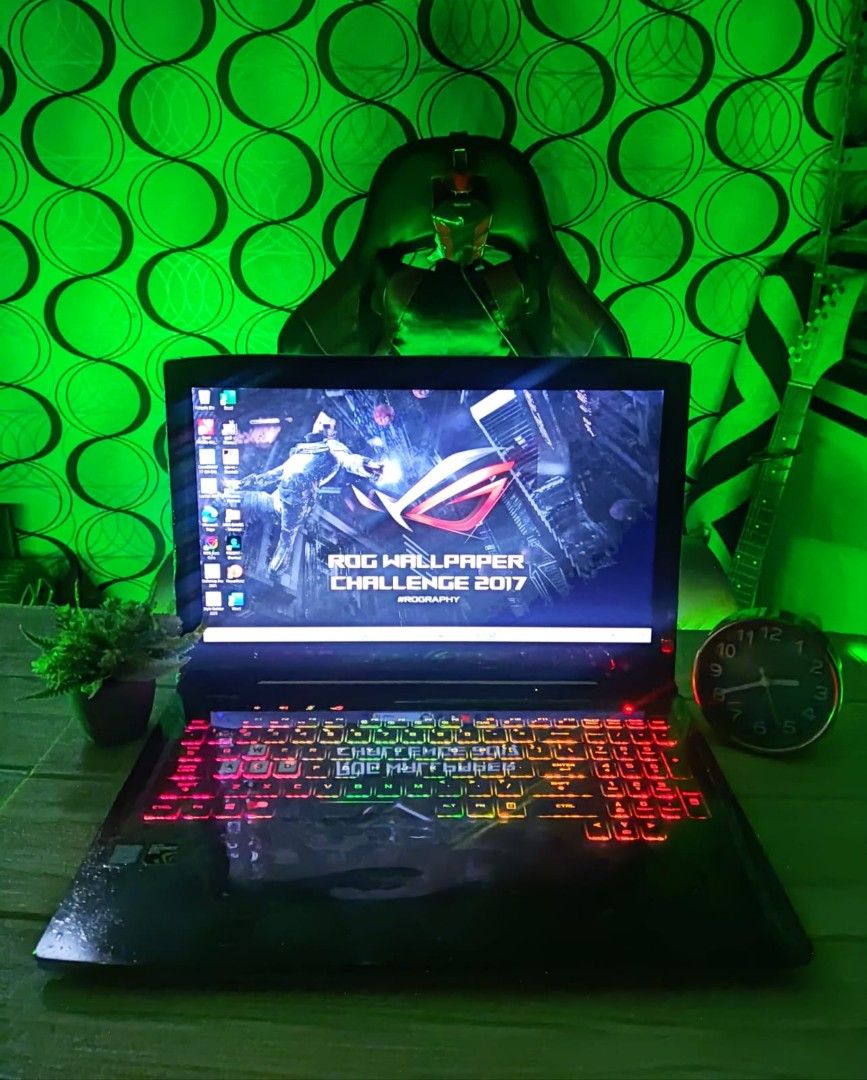 [RAM 32GB] Laptop Gaming Design Asus ROG STRIX Core i7-8750 RAM 32GB ...