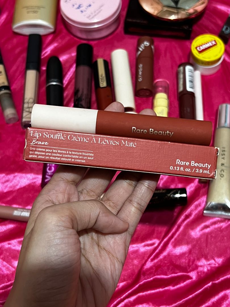 Rare Beauty Lip creme in Brave w/ box on Carousell