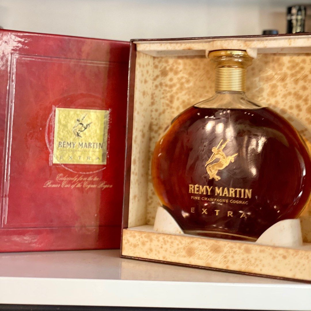 Remy Martin Extra Cognac w box vintage XO special w box 700ml, Food & Drinks, Alcoholic ...