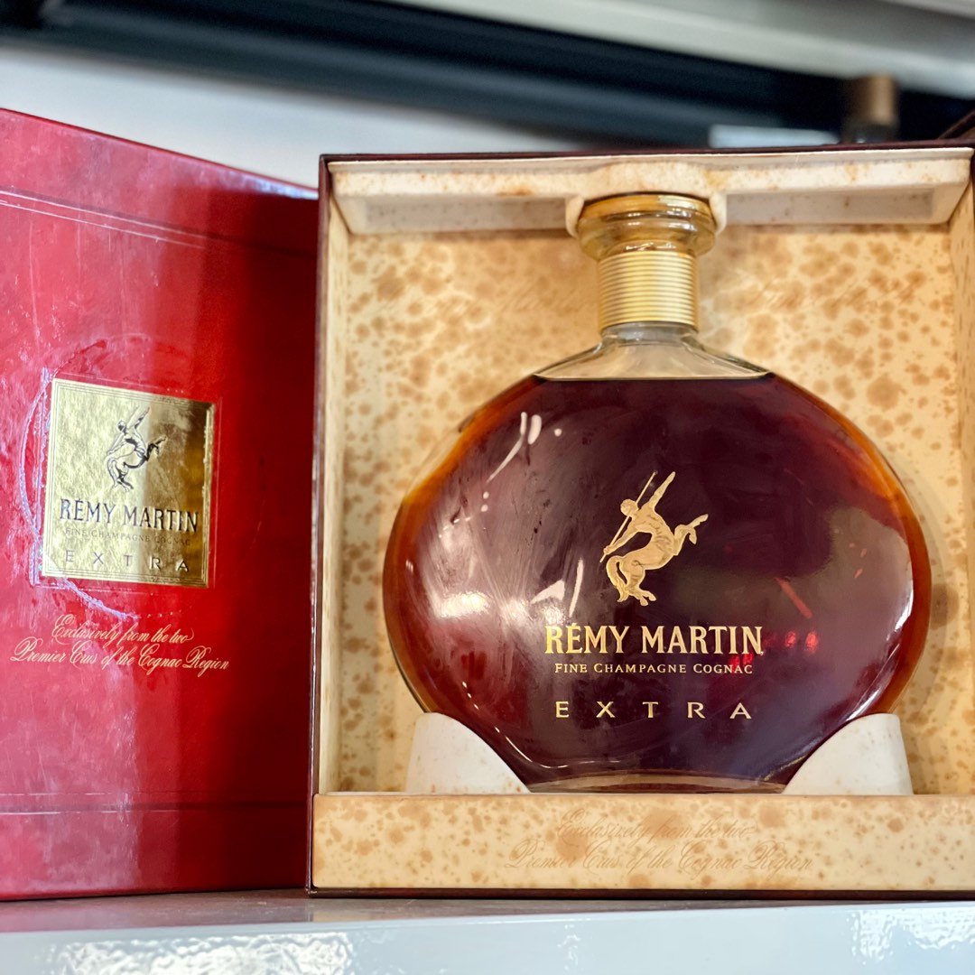 Remy Martin Extra Cognac w box vintage XO special w box 700ml, Food & Drinks, Alcoholic ...