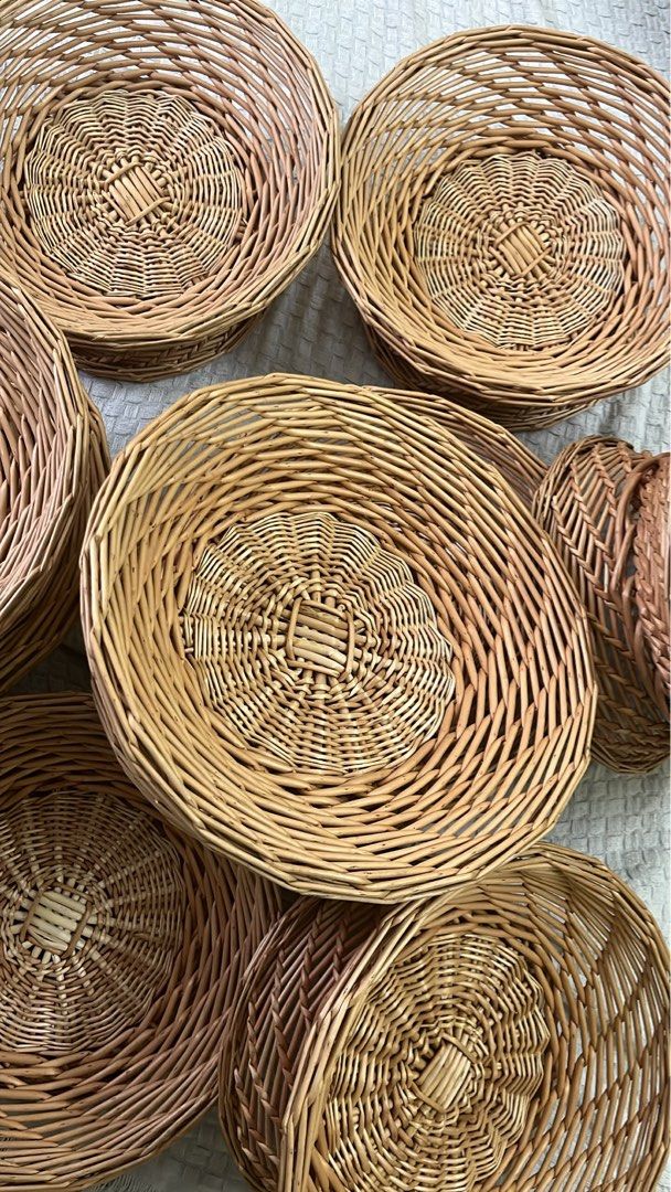 [Rental Only] Dulang Hantaran Rotan Rattan Tray Wedding Dowry, Hobbies ...