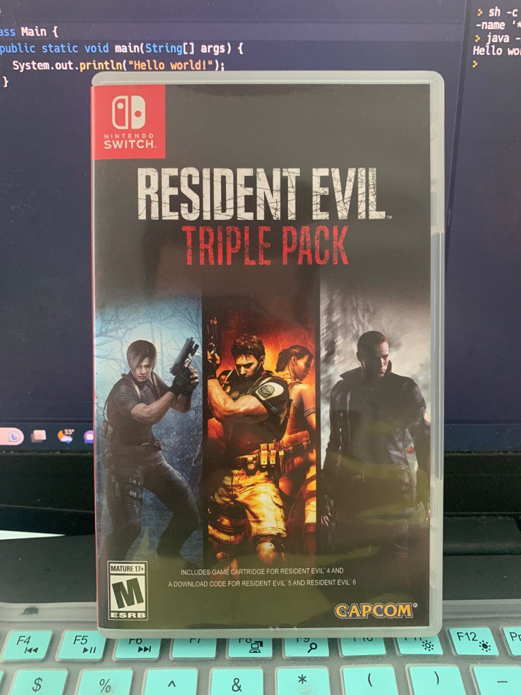 Resident Evil Triple pack, Video Gaming, Video Games, Nintendo on Carousell