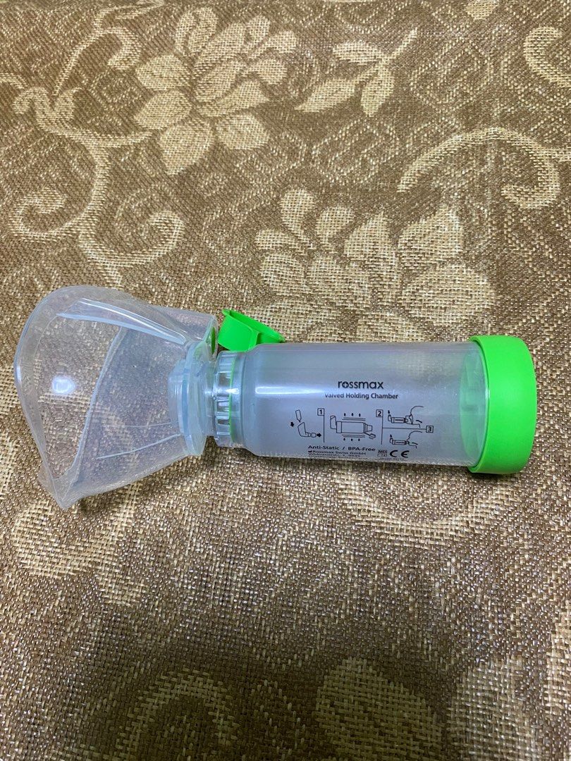 Rossmax Valved Holding Chamber, Health & Nutrition, Medical Supplies ...