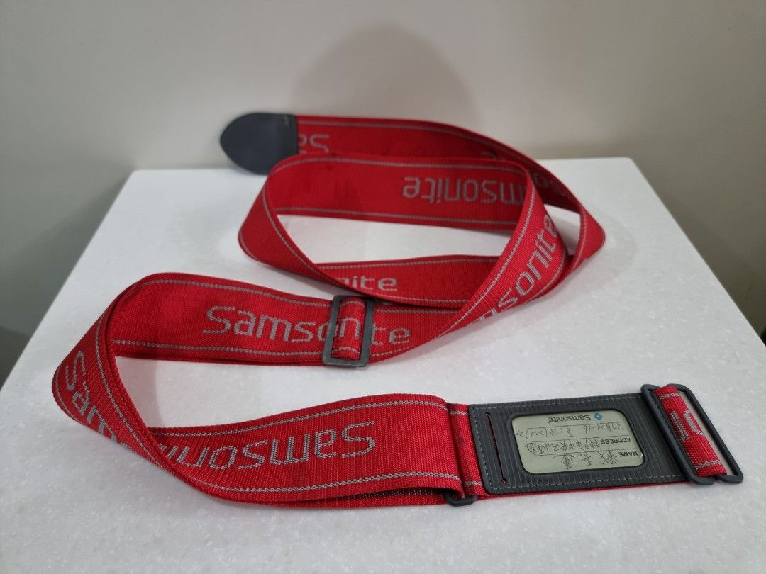 Samsonite Luggage Strap, Hobbies & Toys, Travel, Travel Essentials ...