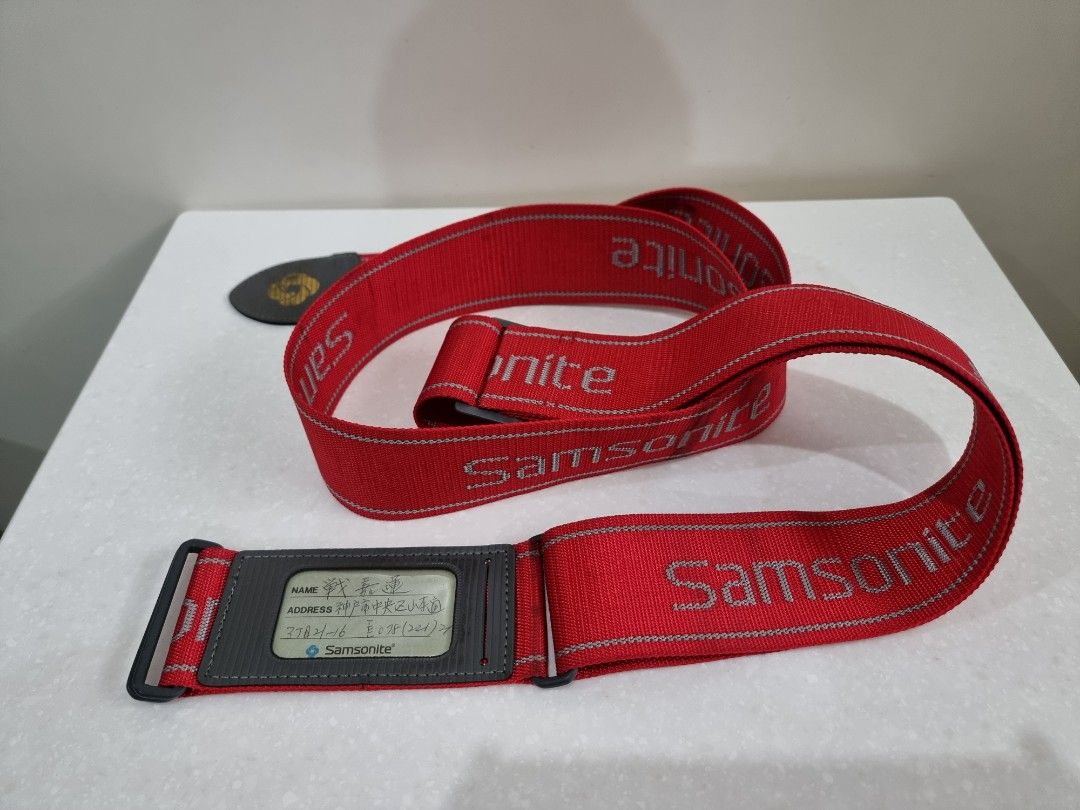 Samsonite Luggage Strap, Hobbies & Toys, Travel, Travel Essentials ...