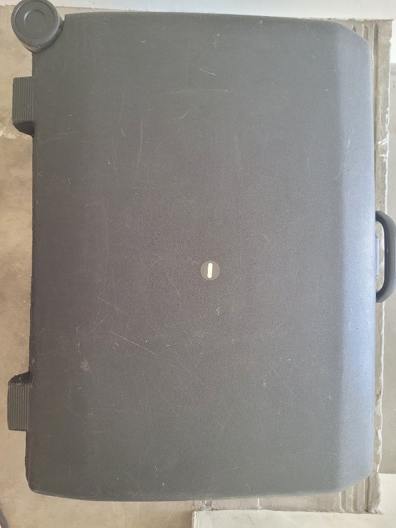 Samsonite Suitcase, Vintage Model Oyster Hard Shell Rolling Suitcase ...