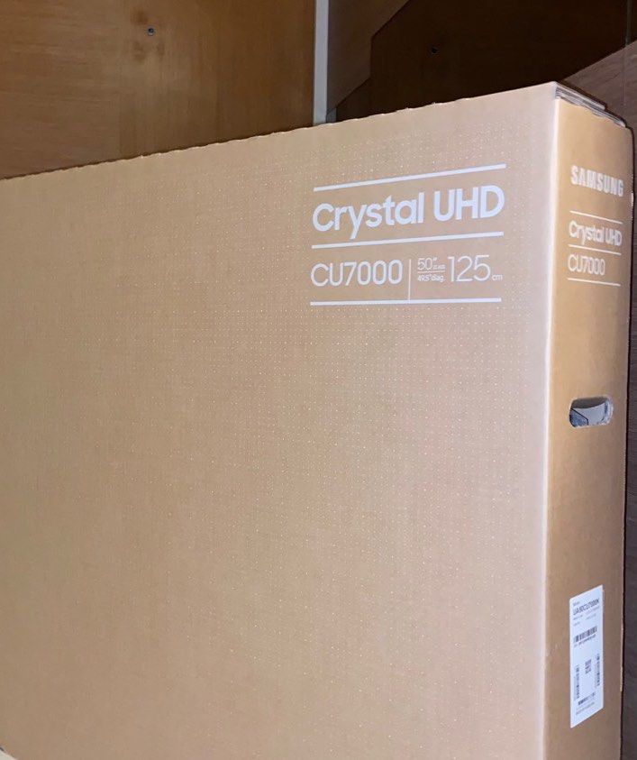 Samsung CU7000 50-inch Crystal UHD 4K Smart TV, TV & Home Appliances ...