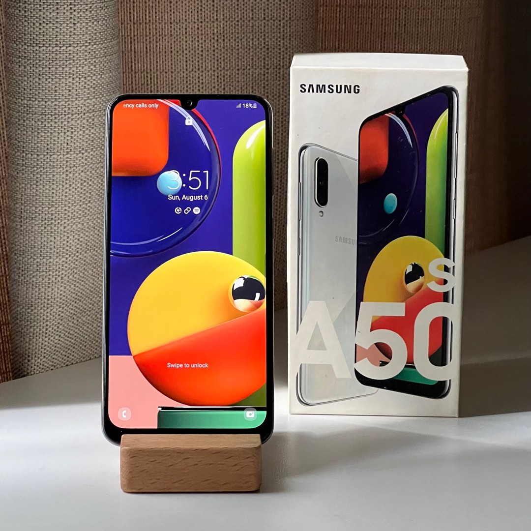 Samsung Galaxy A50S 6GB RAM 128GB STORAGE Prism Crush White on Carousell