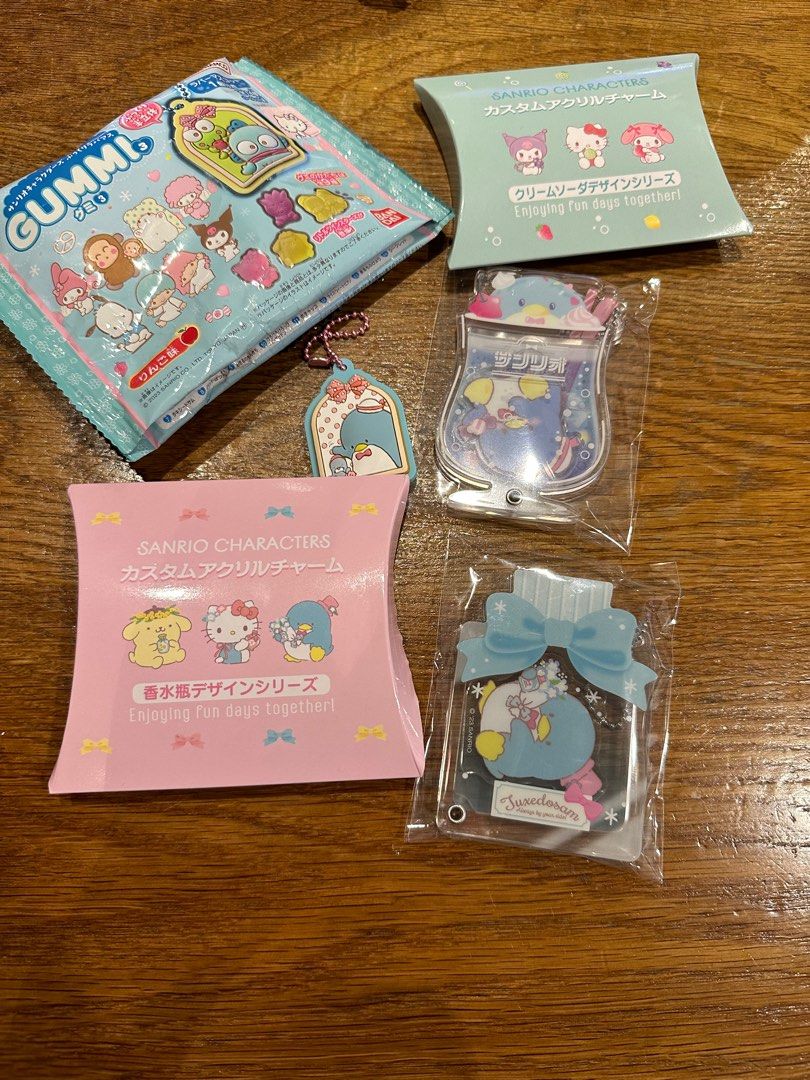 Sanrio Acrylic Keychain Tuxedo Sam, Hobbies & Toys, Memorabilia ...