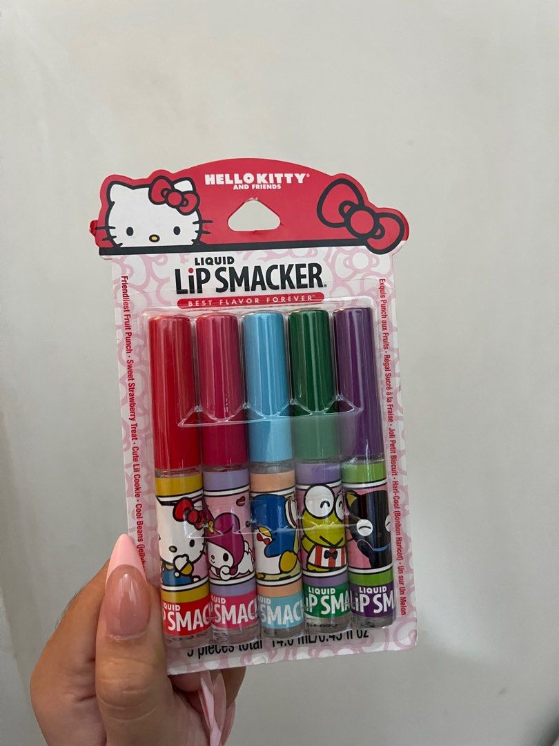 Sanrio liquid lip smacker | hello kitty & friends on Carousell