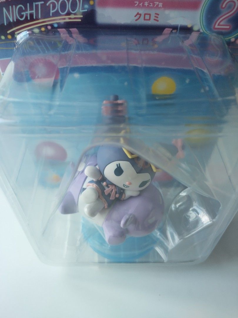 Sanrio Night Pool #2 Kuromi and #7 Cinnamoroll figures, Hobbies & Toys ...