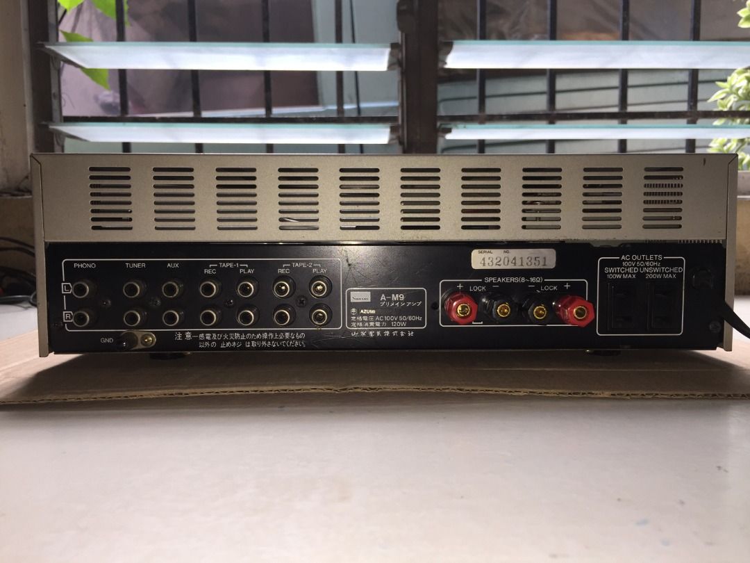 Sansui Integrated Amplifier A-M9, Audio, Soundbars, Speakers ...