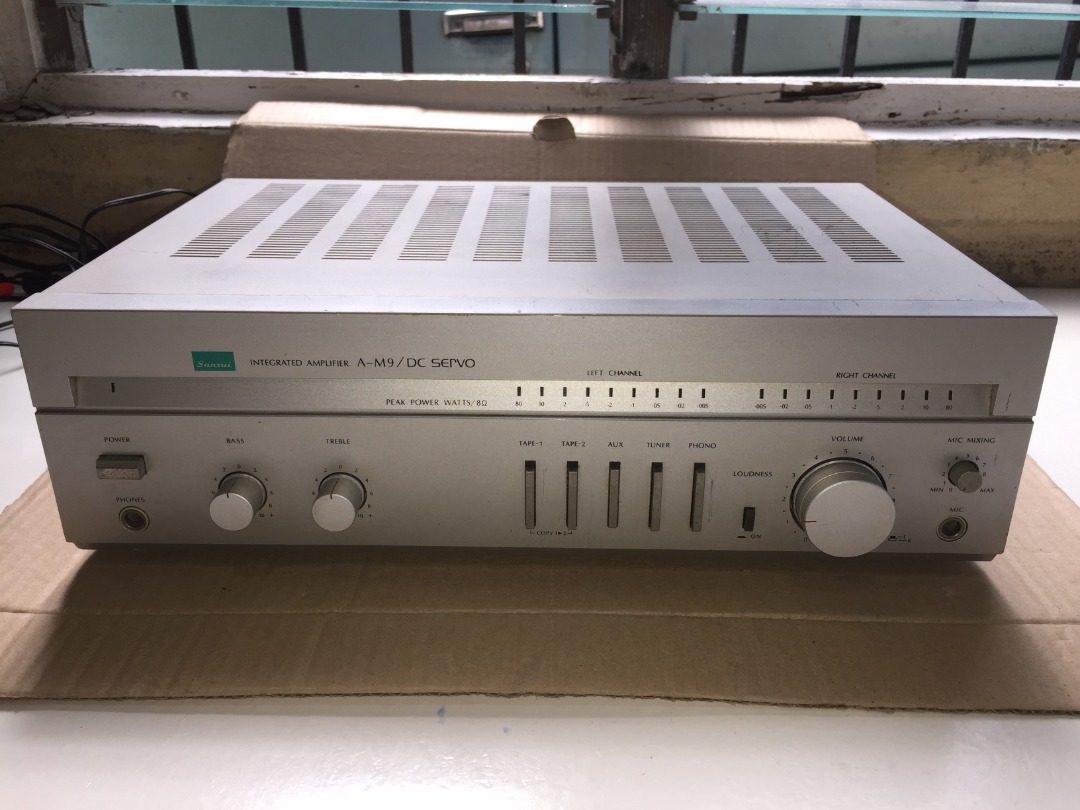 Sansui Integrated Amplifier A-M9, Audio, Soundbars, Speakers ...
