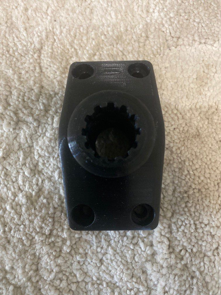Scotty rod mount for kayak, Sports Equipment, Fishing on Carousell