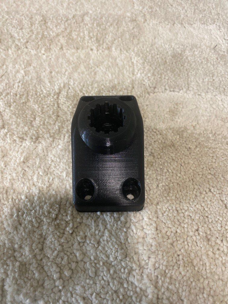 Scotty rod mount for kayak, Sports Equipment, Fishing on Carousell