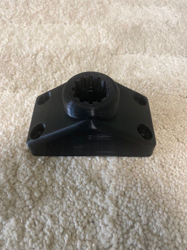 Scotty rod mount for kayak, Sports Equipment, Fishing on Carousell