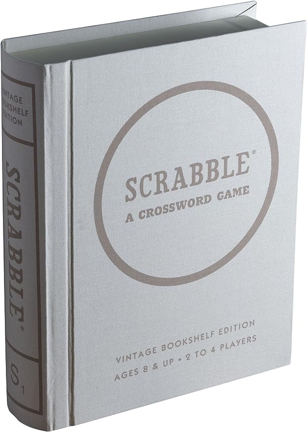 Scrabble Linen Book Vintage Edition Board Game, Hobbies & Toys, Toys ...