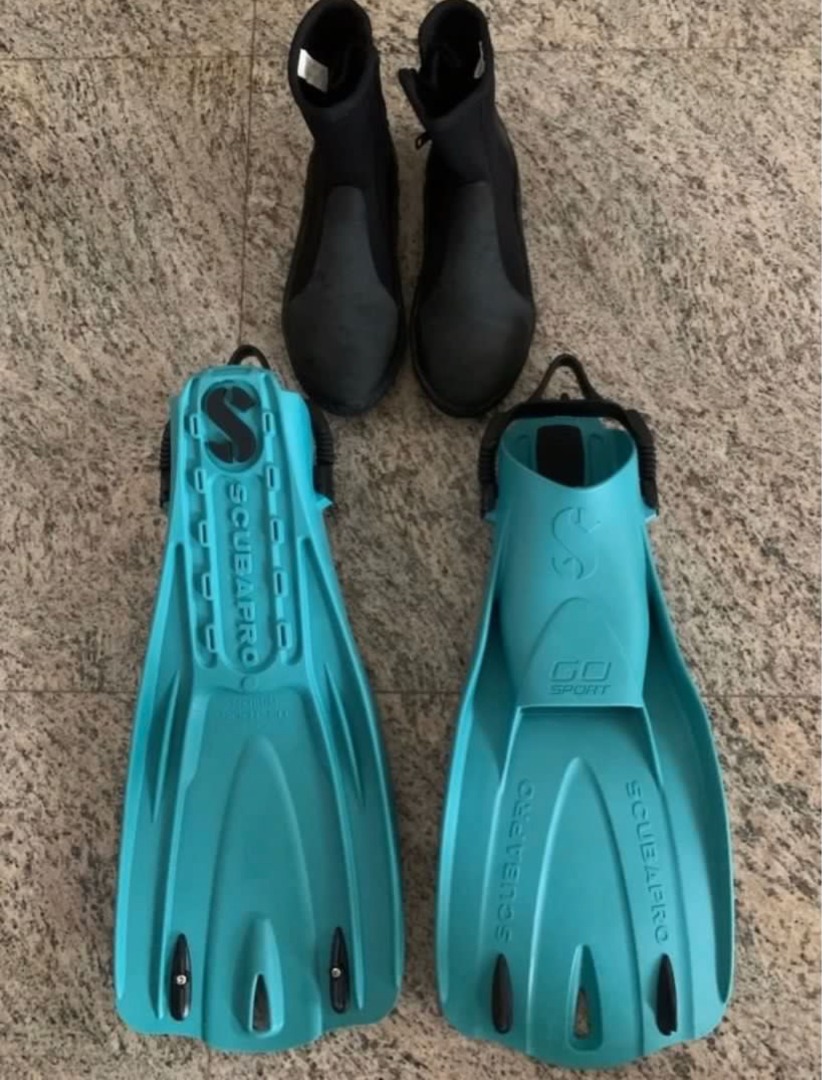 ScubaPro Go Sports Diving Fins & Boots, Sports Equipment, Sports ...