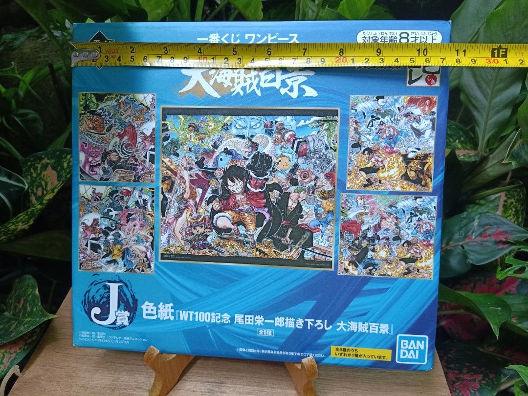 (SEALED) ONE PIECE VISUAL CARD DRAWN BY EIICHIRO ODA WT100 ANNIVERSARY ...