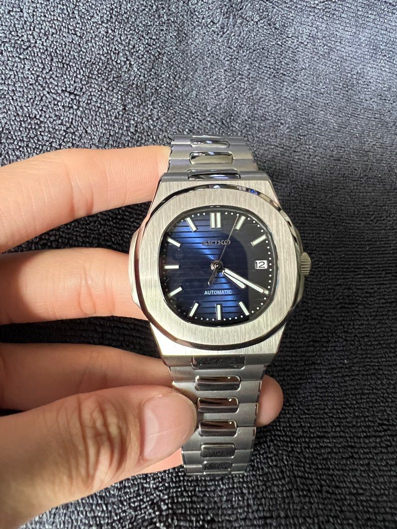 Seiko Nautilus Mod, Luxury, Watches on Carousell