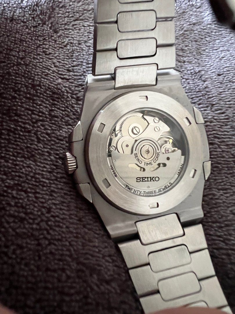 Seiko Nautilus Mod, Luxury, Watches on Carousell