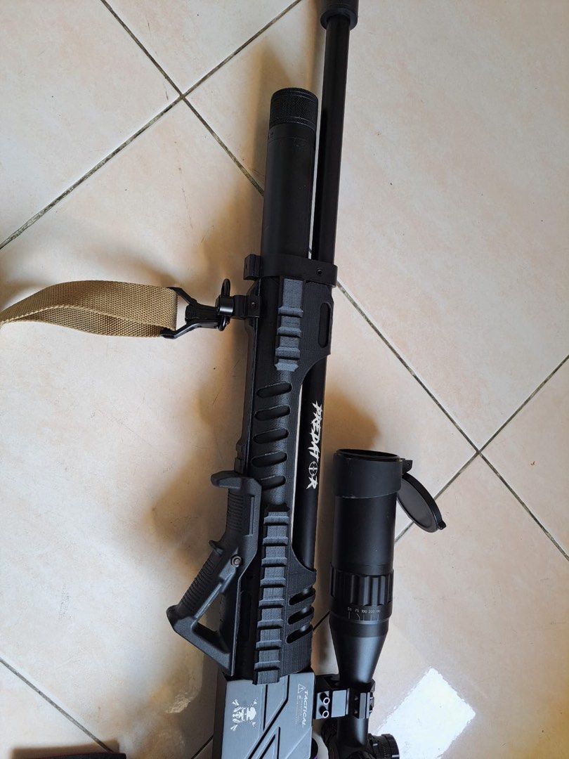 Senapan Angin PCP Predator Komplit + Pompa Tabung, Olah Raga, Perlengkapan Olahraga Lainnya di ...