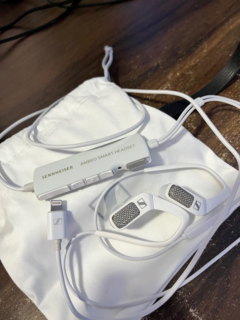 Sennheiser Ambeo Smart Headset, Audio, Headphones & Headsets on Carousell