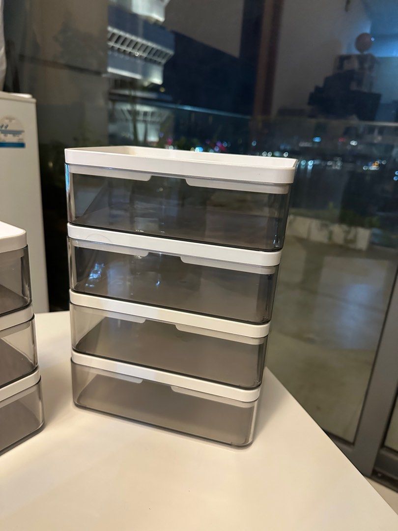 Set of Ikea BROGRUND Stackable Plastic Containers (11 containers ...