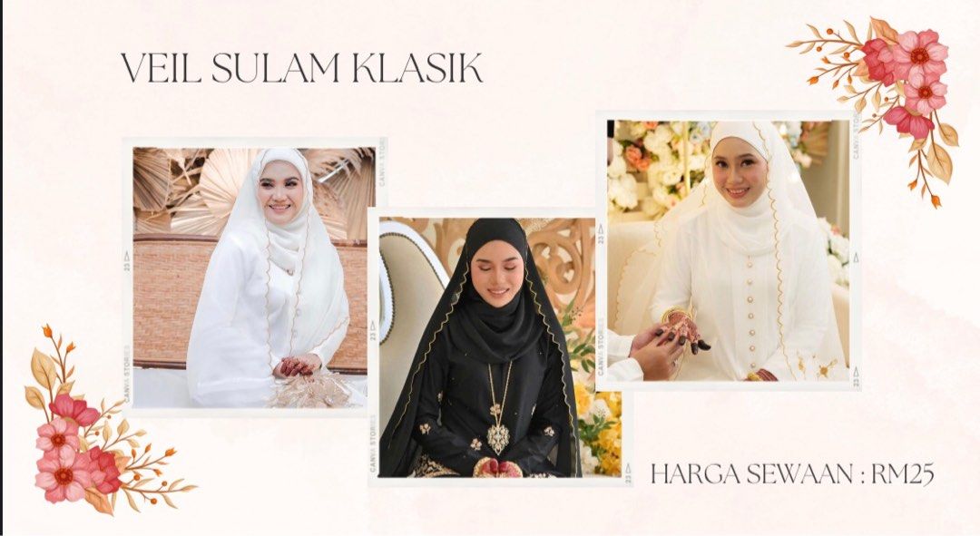 Sewa Aksesori | Sewa Aksesori Pengantin | Sewa Veil Sulam | Sewa Bantal ...