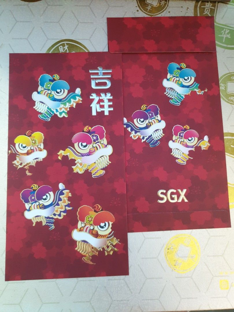 SGX Ang Pow Pack / Red Packets, Hobbies & Toys, Stationery & Craft, Art ...