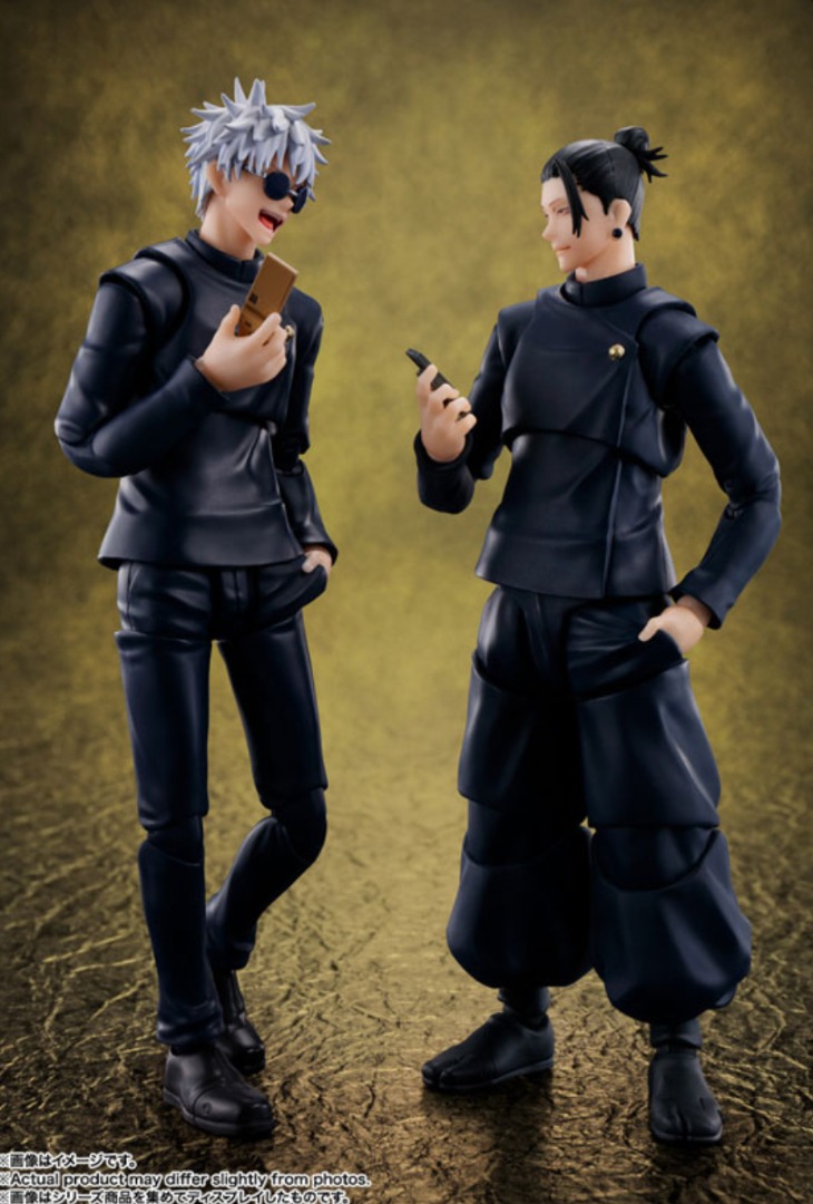 Shfiguarts Shf Jujutsu Kaisen Satoru Gojo Suguru Geto Curse Technical School Version Hobbies